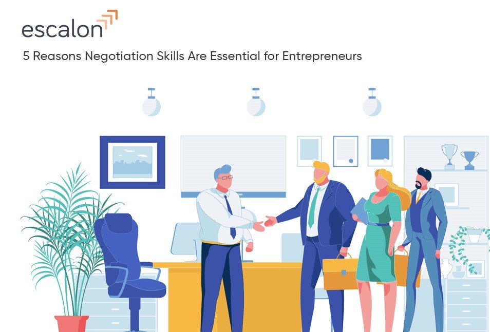 Infographic: 5 Reasons Negotiation Skills Are Important - Escalon